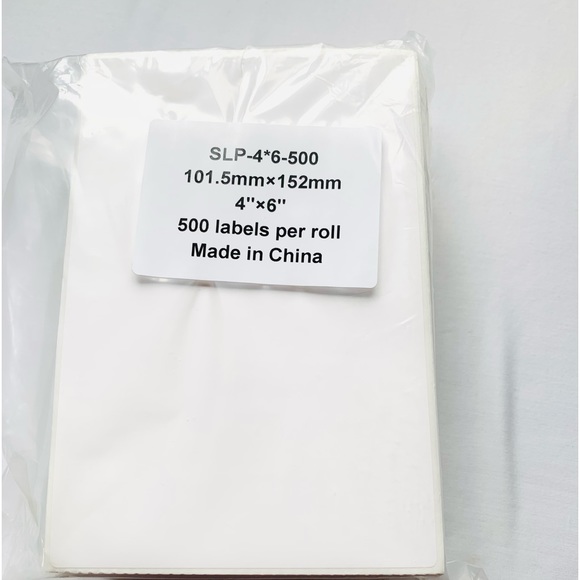 Office | New Thermal Fan Folding Shipping Labels Size 4x6 50 Labels Nwt ...